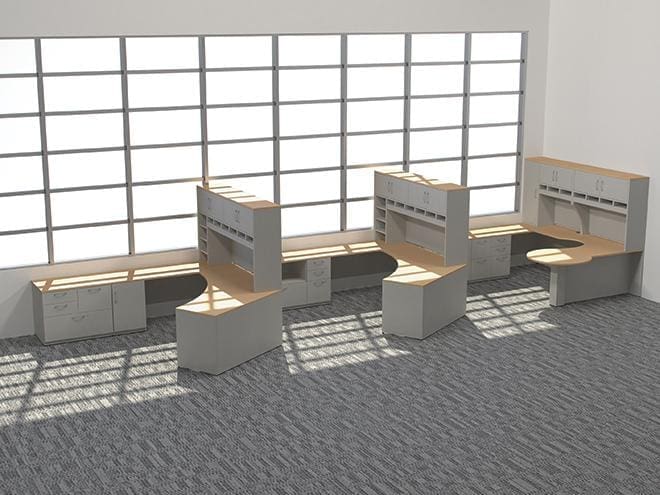 L Shape 14 | Capital Choice Office Furniture