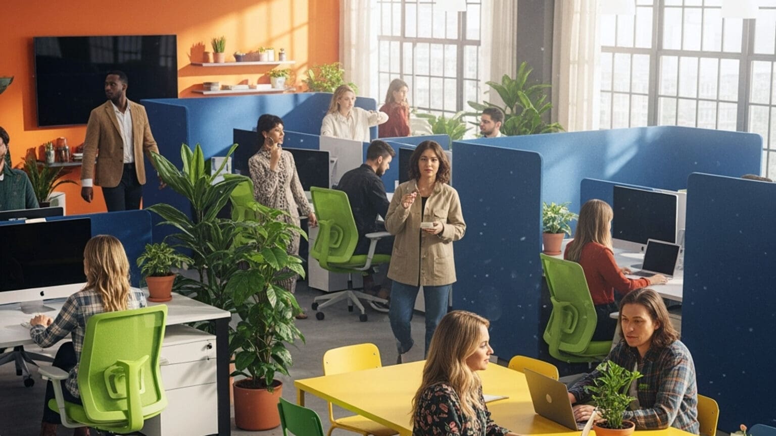 5 Office Color Palettes to Boost Productivity in Central Ohio | Capital ...